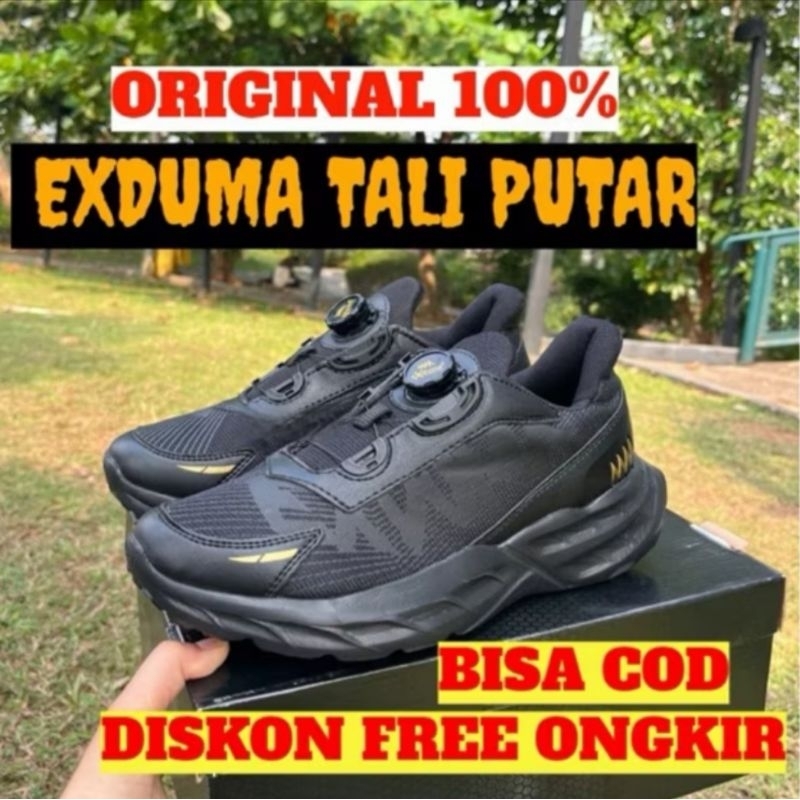 Jual SEPATU EXDUMA TALI PUTAR TERBARU SEPATU RUNNING SEPATU SPORT TALI ...