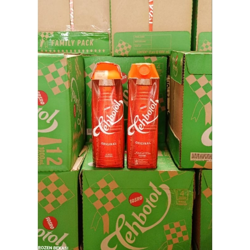 Jual Teh Botol Sosro 1 Liter isi 12pc | Shopee Indonesia