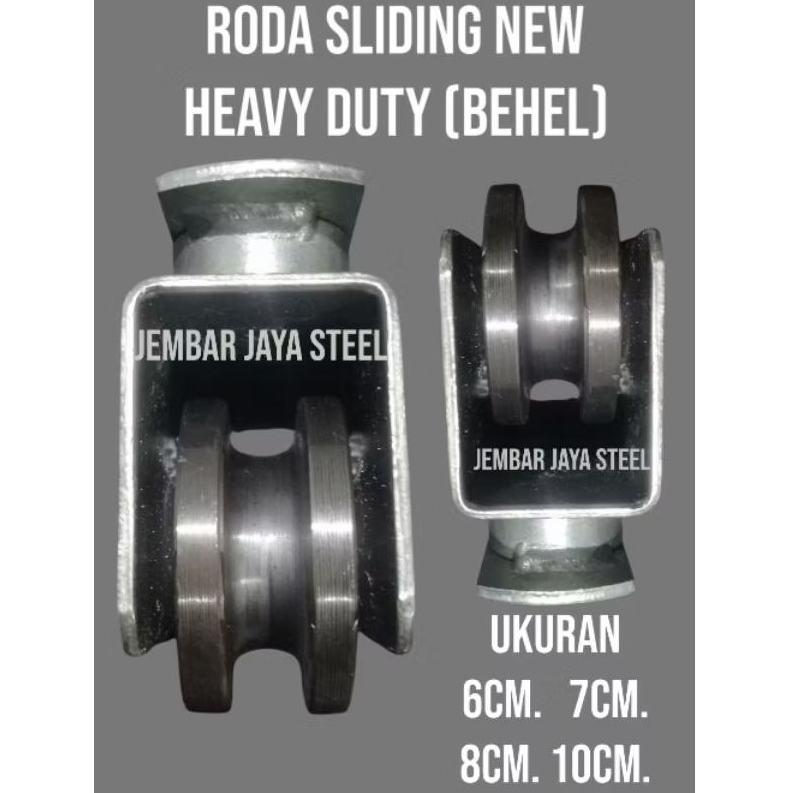 Jual Roda Pintu Pagar Lipat Heavy Duty Roda Pintu Dorong Sleding Baru ...