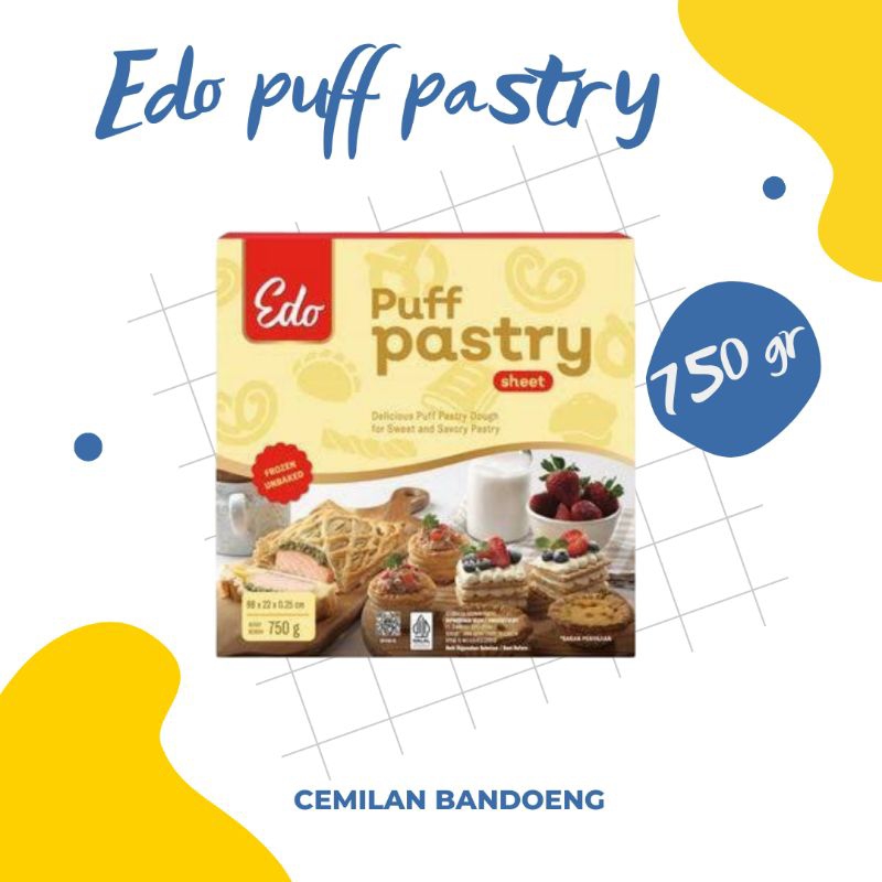 Jual Edo puff pastry 750 gr | Shopee Indonesia