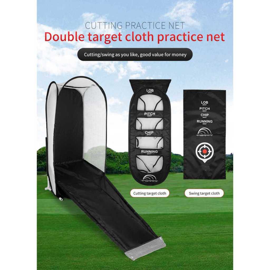 Jual Alat Latihan Golf Serbaguna Hitting Net untuk Lob, Chip, Pitch ...