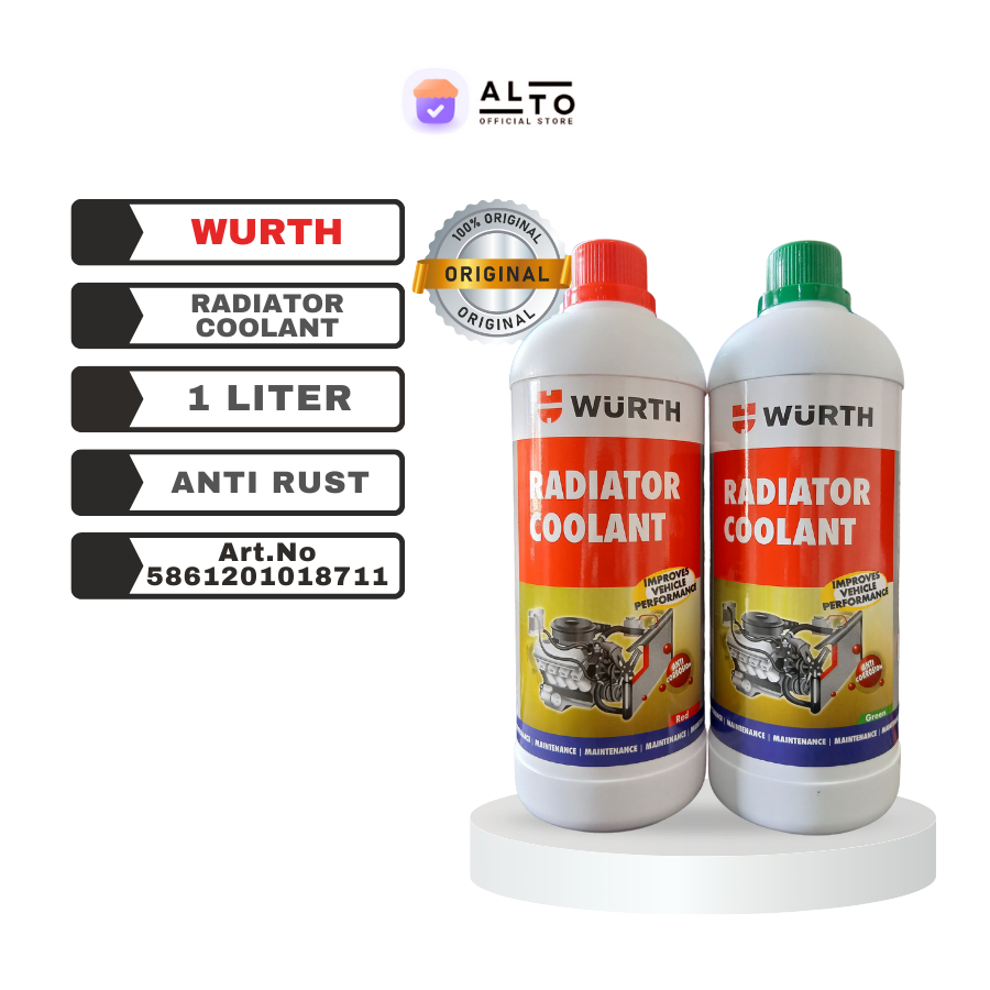 Jual Wurth Air Radiator Coolant Anti Rust Cairan Pendingin Mesin ...