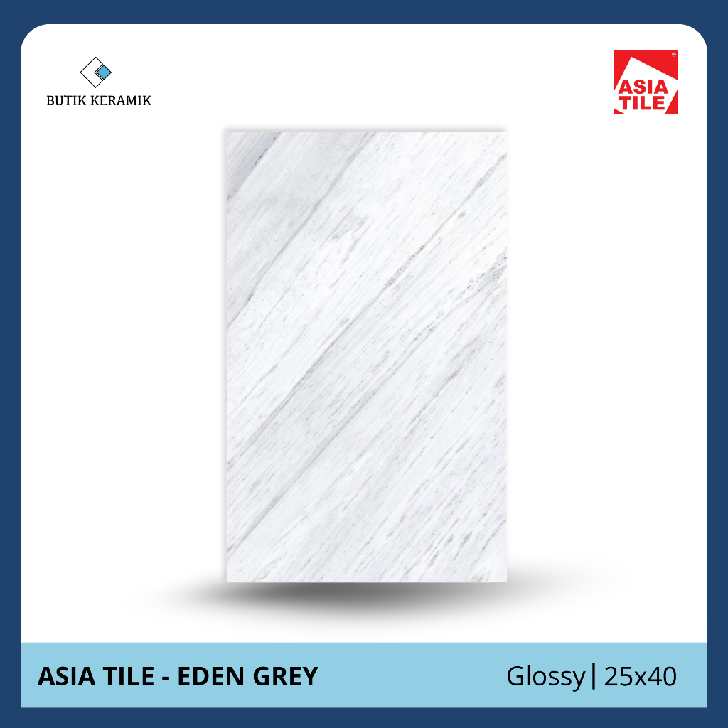 Jual Keramik 25x40 cm | Asia Tile | Eden Series | Glossy | Grade B / KW ...