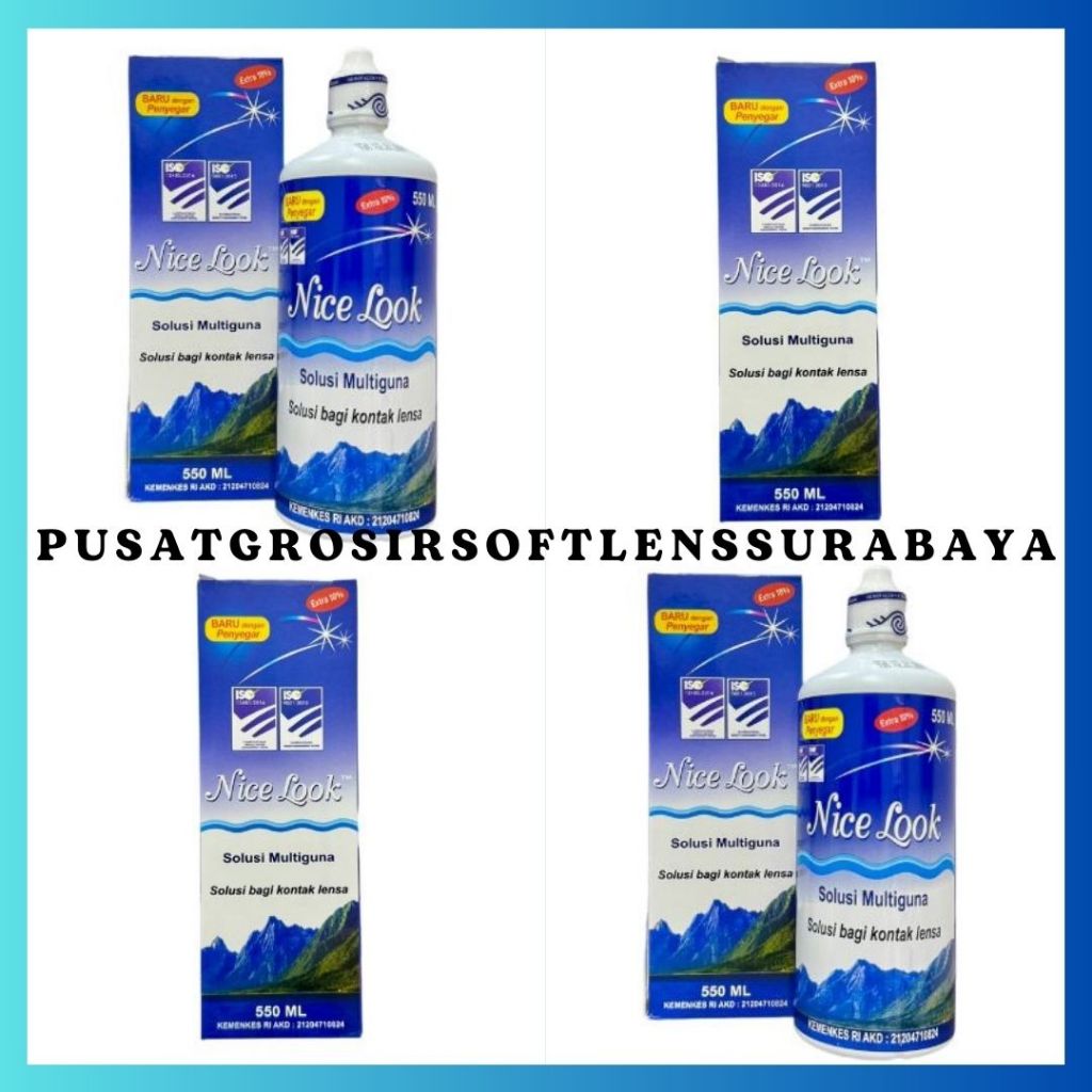 Jual CAIRAN SOFTLENS NICE LOOK 550ML ///// AIR SOFTLENS / CAIRAN ...