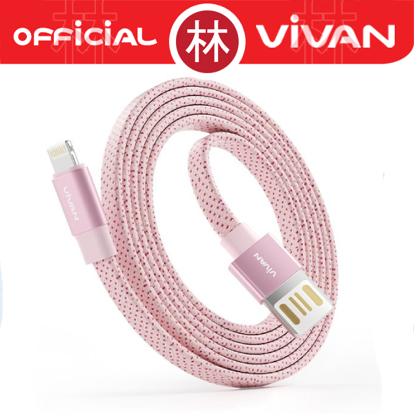 Jual Vivan VTHAL100 Kabel Data Cable Tipis Ultra Thin Aluminum Housing ...