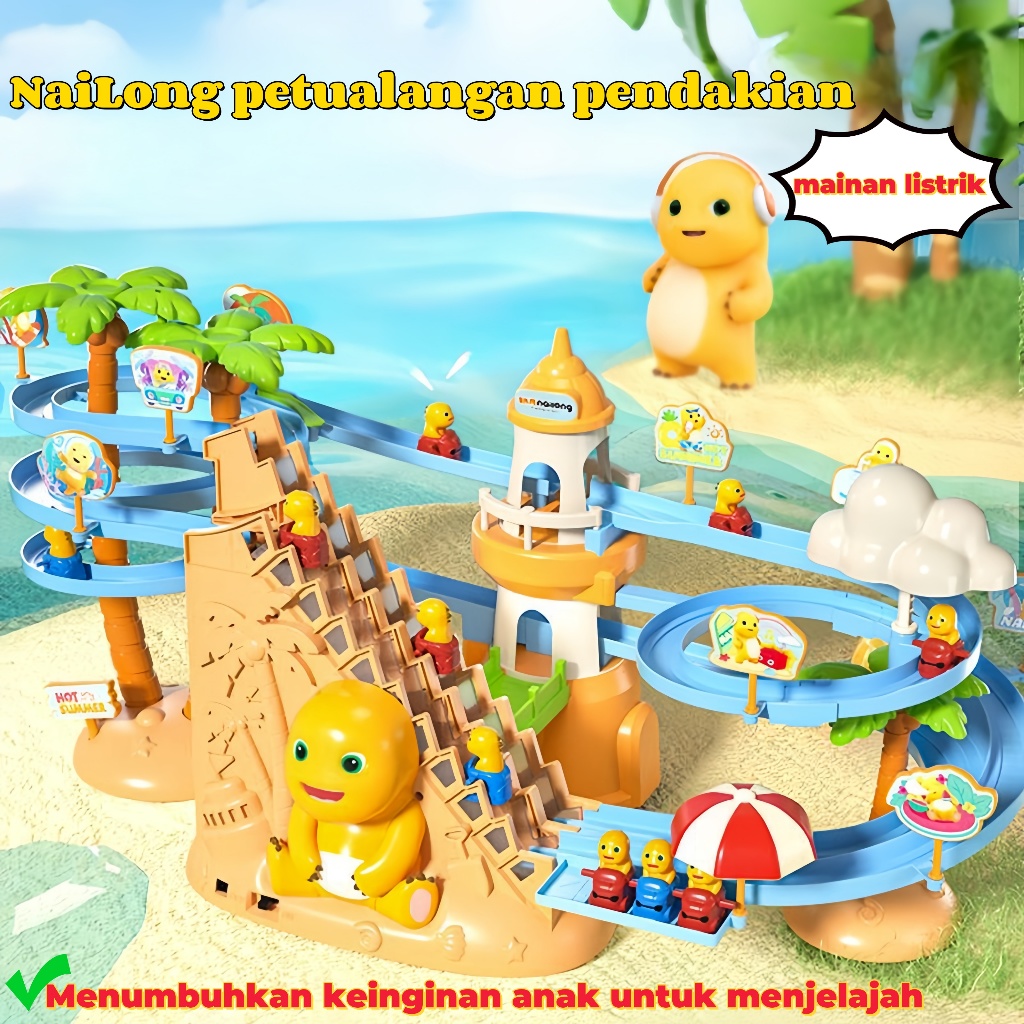 Jual Mainan Nailong Naik Tangga/Mainan Anak/Mainan Bebek Perosotan ...