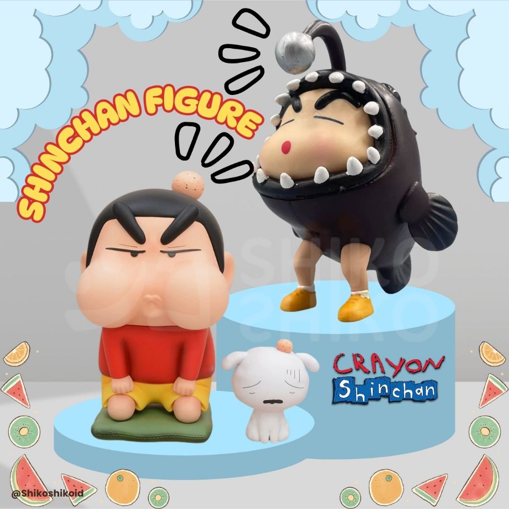 Jual FGsc Figure Shinchan Action Figur Figurine Crayon Sinchan ...