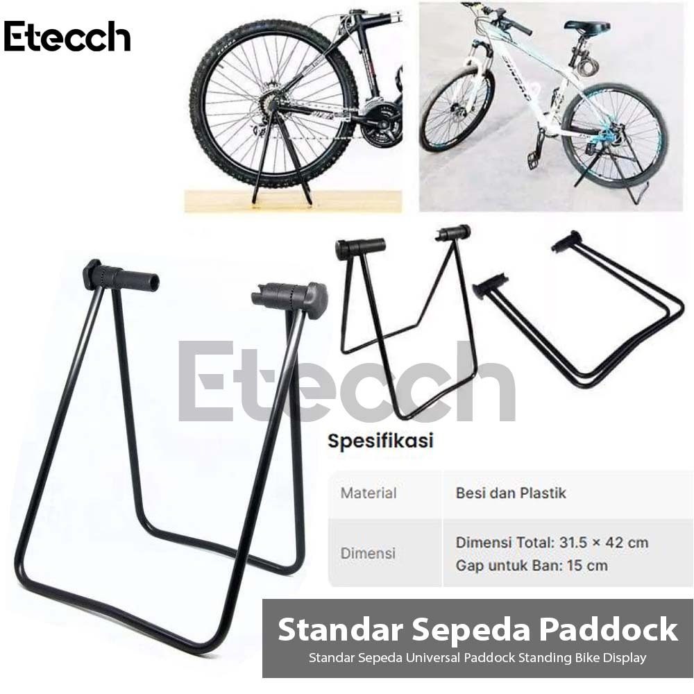 Jual Standar Sepeda Universal Paddock Standing Bike Display | Shopee ...