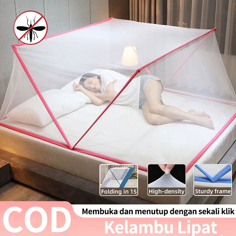 Jual Kelambu kotak Anti Nyamuk Kelambu tenda 190cm*160cm*80cm Berbagai ...