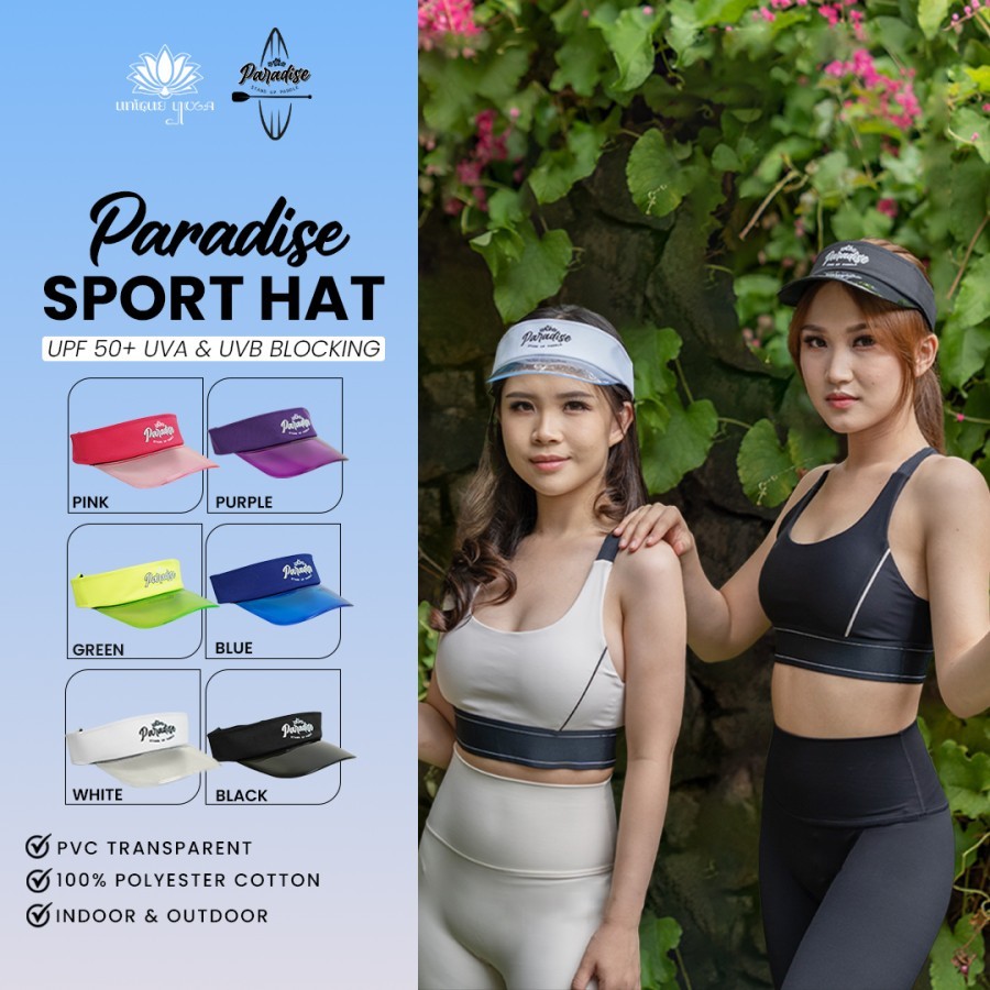 Jual opi Anti UV Paradise / Topi Lari / Topi Jogging / Topi Golf / Topi ...