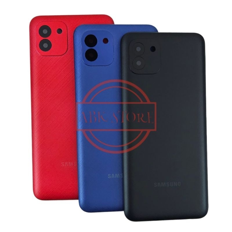 Jual BACKDOOR - BACK CASING FOR SAMSUNG A03 A035F TUTUP BELAKANG ...