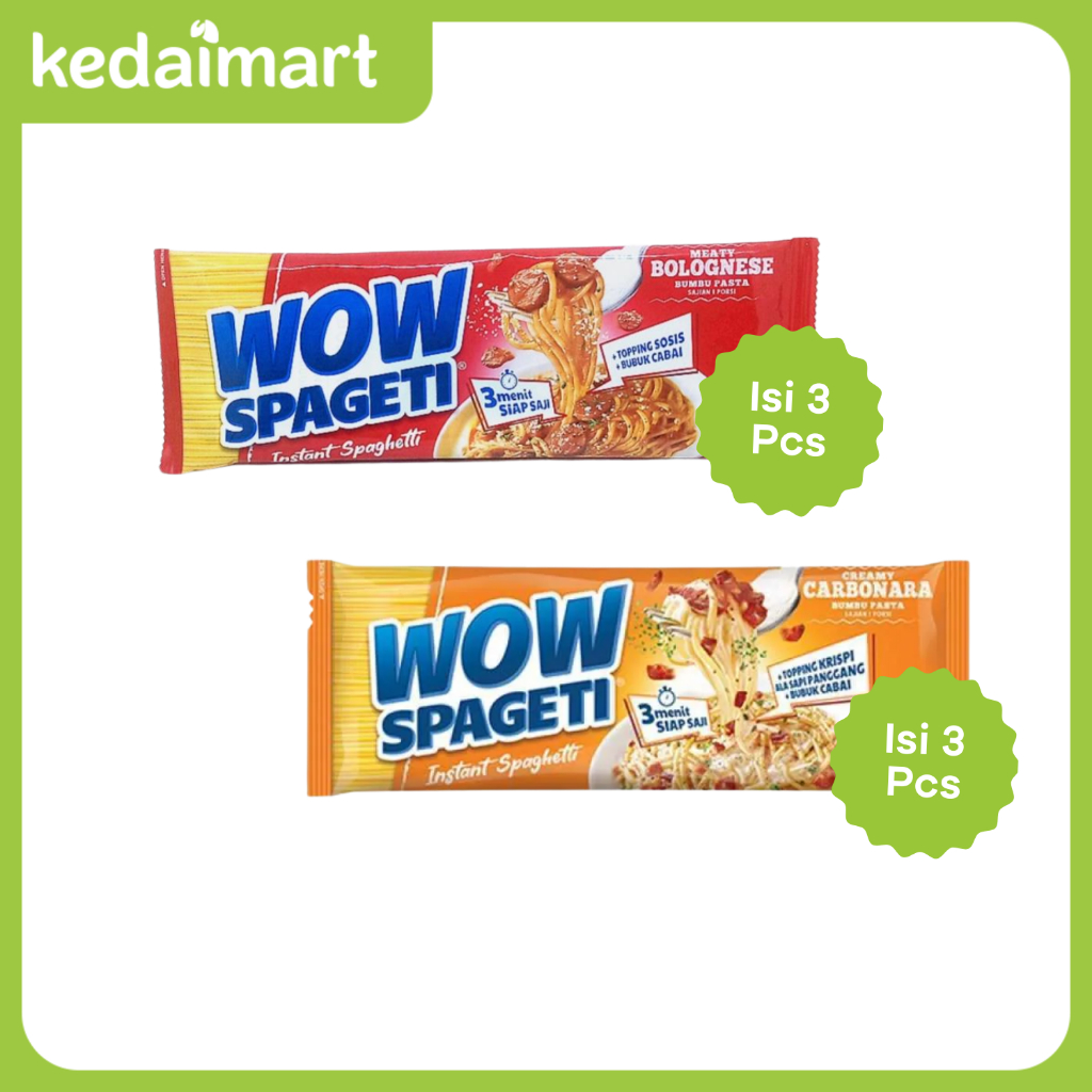 Jual WOW Spageti Instant Spaghetti Mix A Isi 6 Pcs | Shopee Indonesia