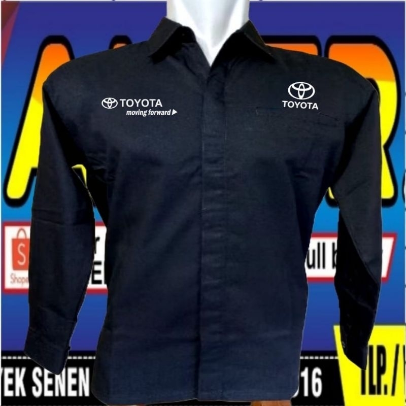Jual kantong 1 kemeja Toyota baju Toyota seragam Toyota Pdh Toyota Pdl ...
