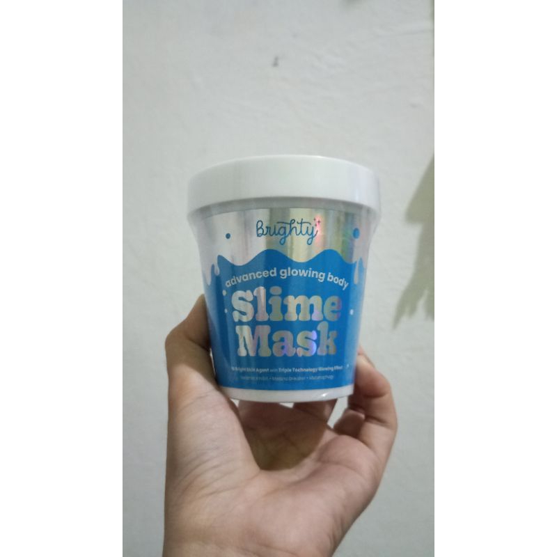 Jual BARU!!! SLIME MASK BRIGHTY (MASKER BADAN) | Shopee Indonesia