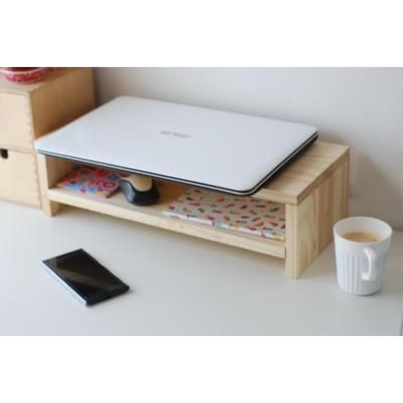 Jual Stand Monitor panjang 40 60 80 cm Lebar 20 cm Tinggi 9 cm/ tempat ...