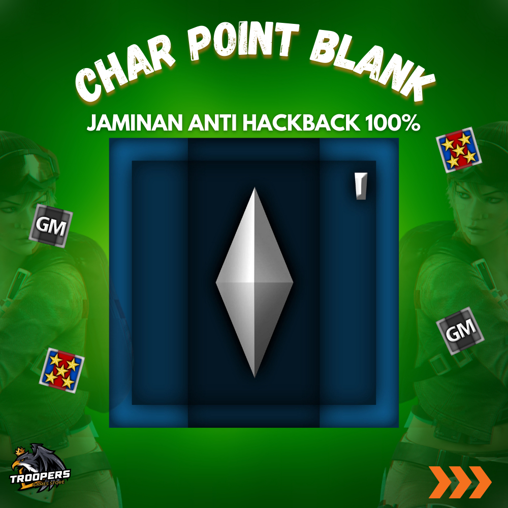 Jual PROMO CHAR POINTBLANK | CHAR PB - DIAMOND 1 | POINTBLANK. | GAME ...