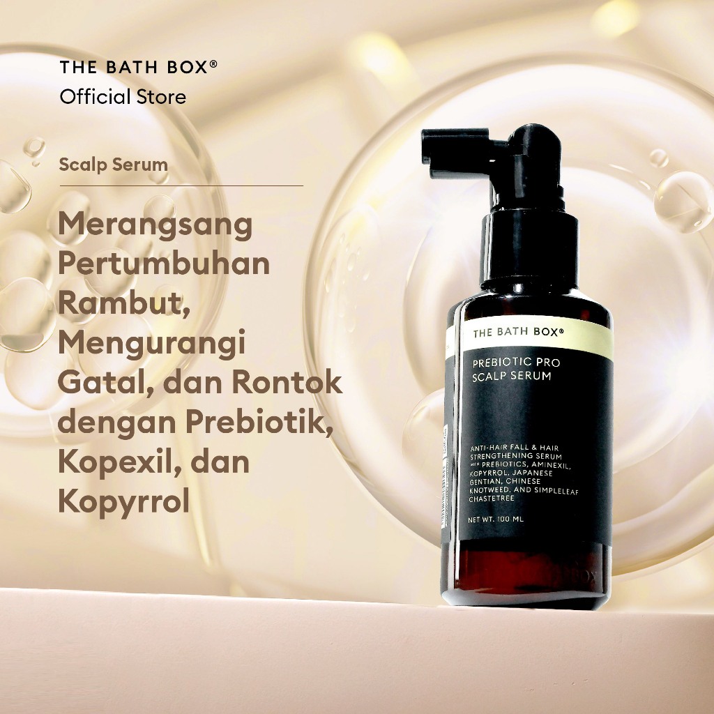 Jual THE BATH BOX - Prebiotic Pro Scalp Serum (Rambut Rontok, Rambut ...