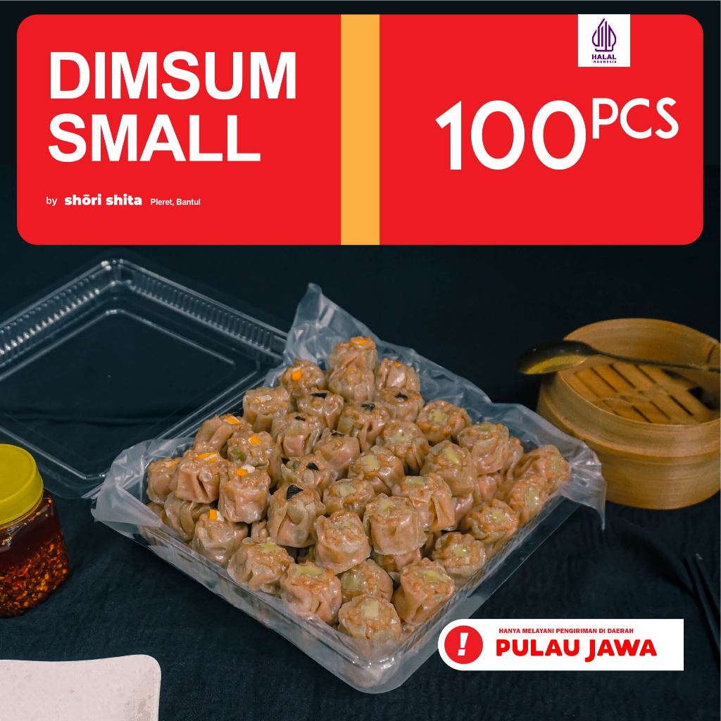 Jual Dimsum frozen food halal terenak 100pcs Dimsum Jogja Frozen S100 ...