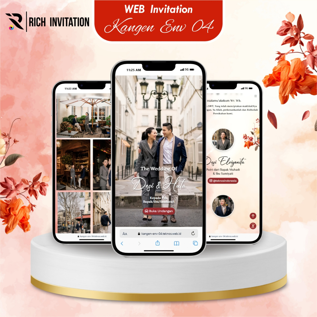 Jual UNDANGAN WEBSITE - UNDANGAN DIGITAL PERNIKAHAN - UNDANGAN ...