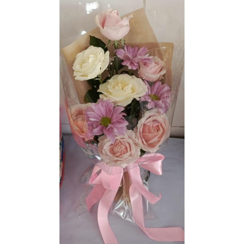 Jual Buket Bunga Segar Simpel | Shopee Indonesia