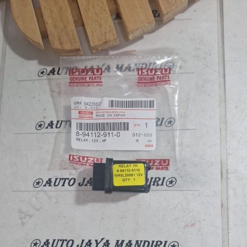 Jual Relay relay panther kbd 12v kaki 4 8-94112-911-0 | Shopee Indonesia