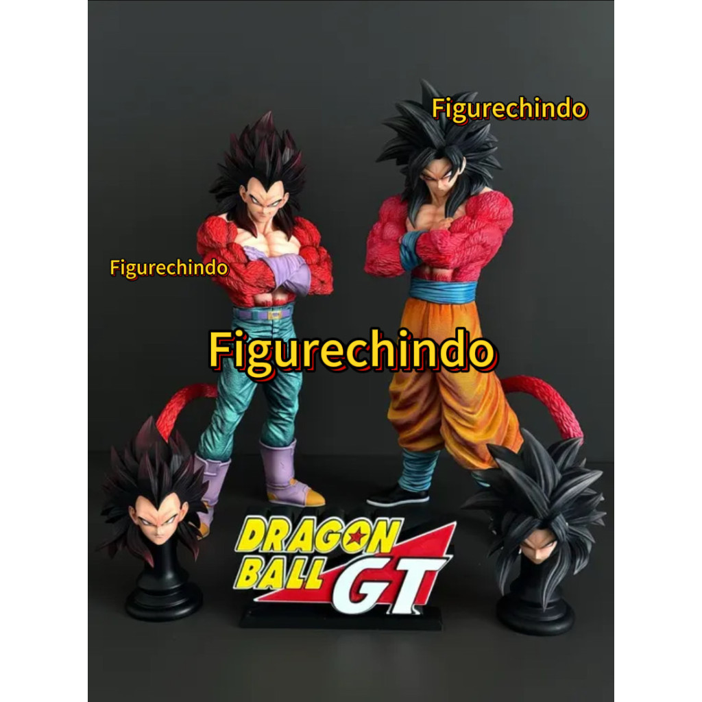 Jual [ Ready ] Statue Dragon Ball Goku dan Vegeta Saiya 4 [ JT Studio ...