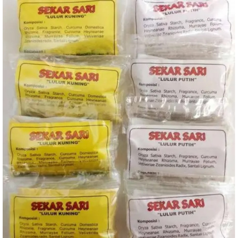Jual Sekar Sari Lulur kuning | Shopee Indonesia