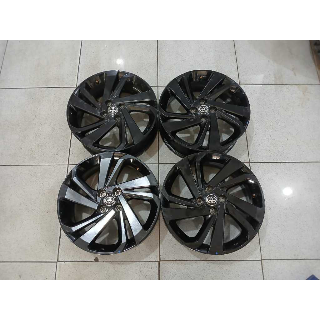 Jual VELG ORIGINAL MURAH MOBIL TOYOTA RIAZE RING 17 LEBAR 6 INCH LUBANG BAUT 4 X 100 OFFSET 40 ...