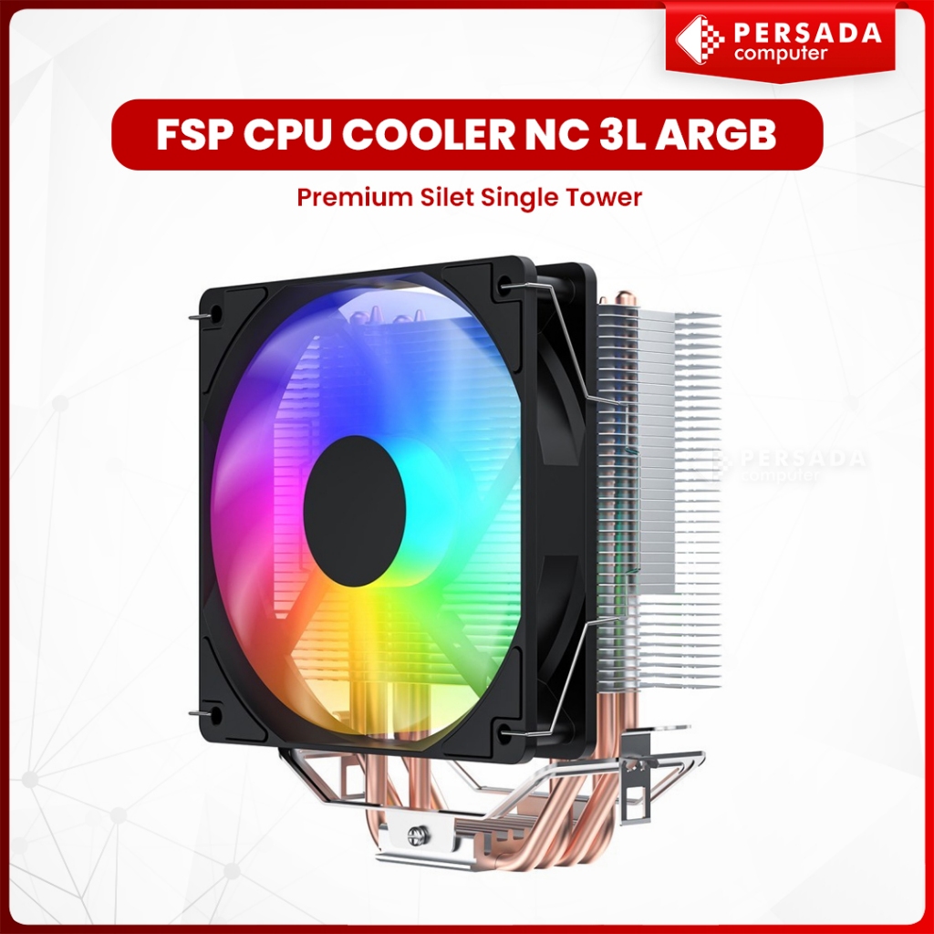 Jual FSP Cpu Cooler NC 3L ARGB Premium Silet Single Tower | Shopee ...