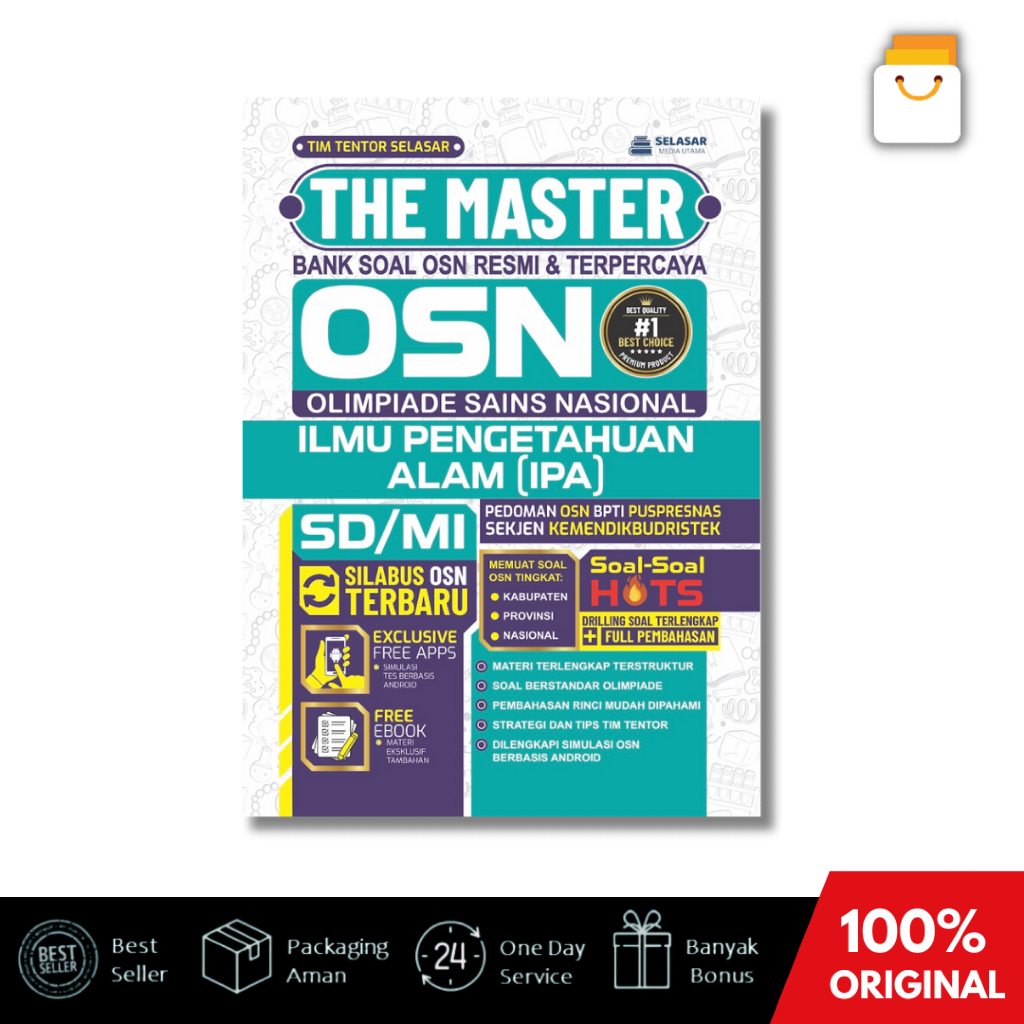 Jual Buku The Master OSN IPA SD/MI - Selasar Media Utama | Shopee Indonesia