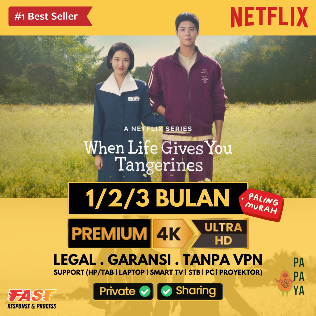 Jual NETFLIXXX 1/2/3BULAN MURAH PREMIUM 4K UHD PRIVATE/SHARING GARANSI 100% RESMI ANTI SCREEN ...