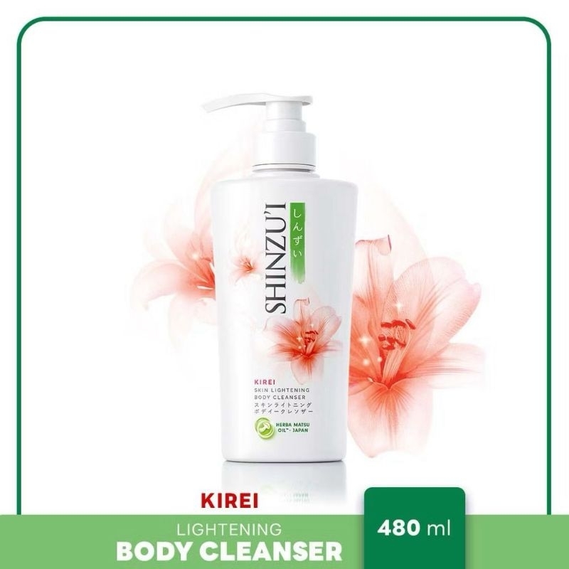 Jual SHINZUI Body Wash KIREI Botol 480ml pump | Shopee Indonesia