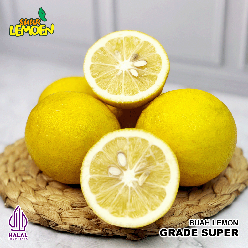 Jual Suur Lemoen 250 Gram Jeruk Lemon California | Shopee Indonesia