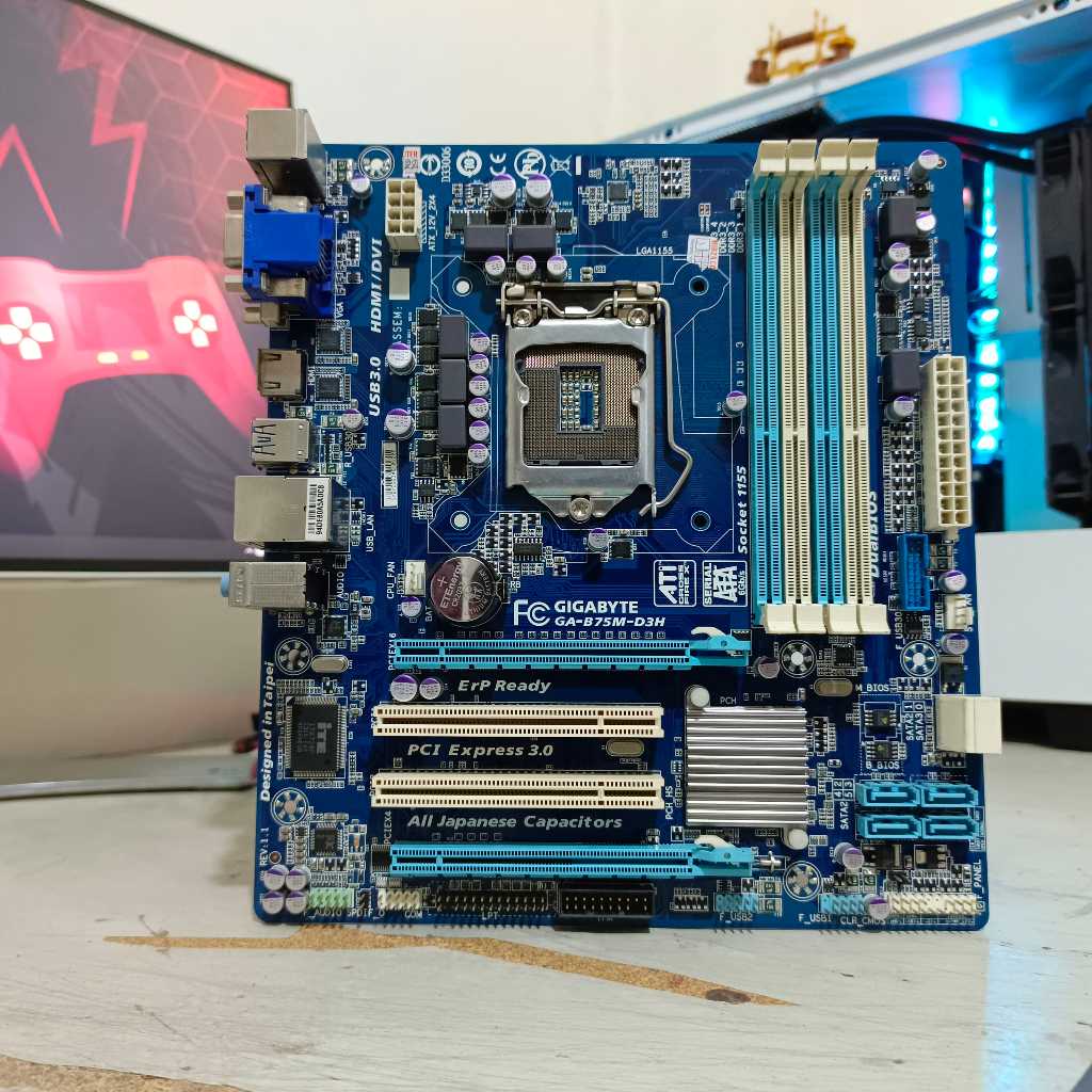 Jual Motherboard Gaming 4 Slot Ram DDR3 Intel Gen 2/3 LGA 1155 | Shopee ...