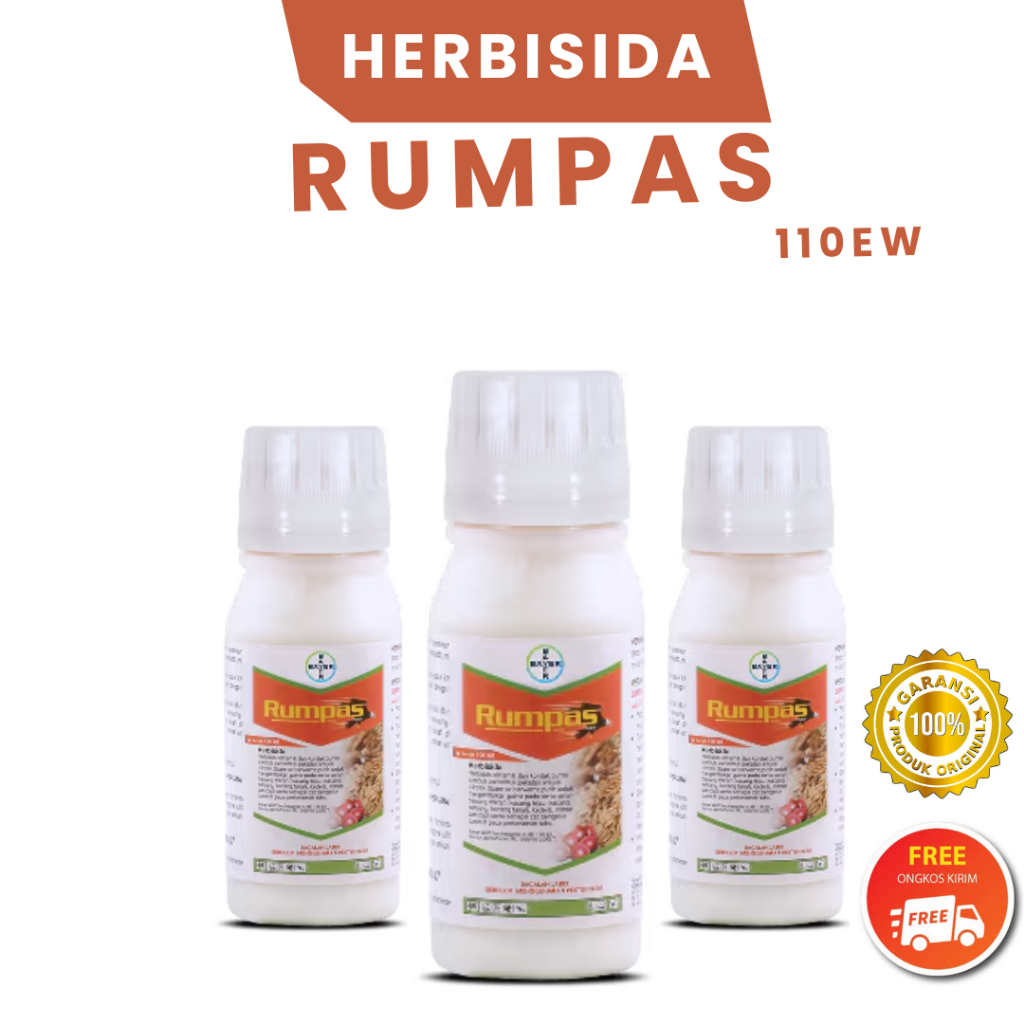Jual Rumpas 120 EW 100ml Herbisida Kontak Sistemik Pembasmi Gulma ...