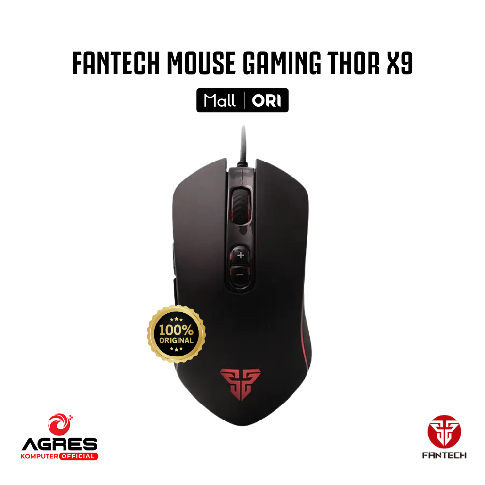 Jual FANTECH THOR X9 MOUSE GAMING WIRED | Shopee Indonesia