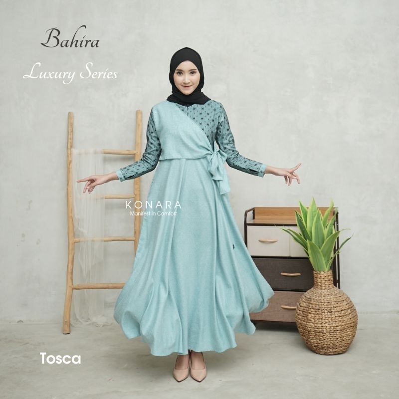 Jual Gamis terbaru BAHIRA by KONARA burkat tile mewah wanita muslim ...