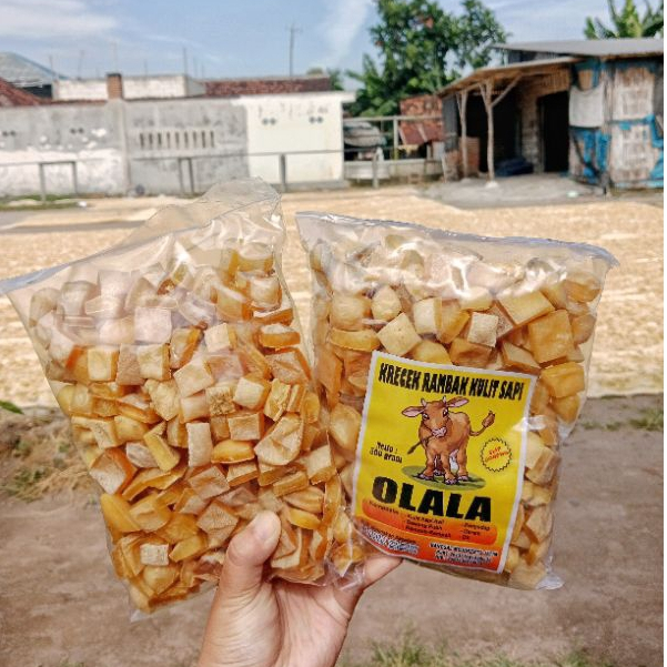 Jual krecek rambak kulit sapi/krecek rambak mentah/dorokdok/rambak ...