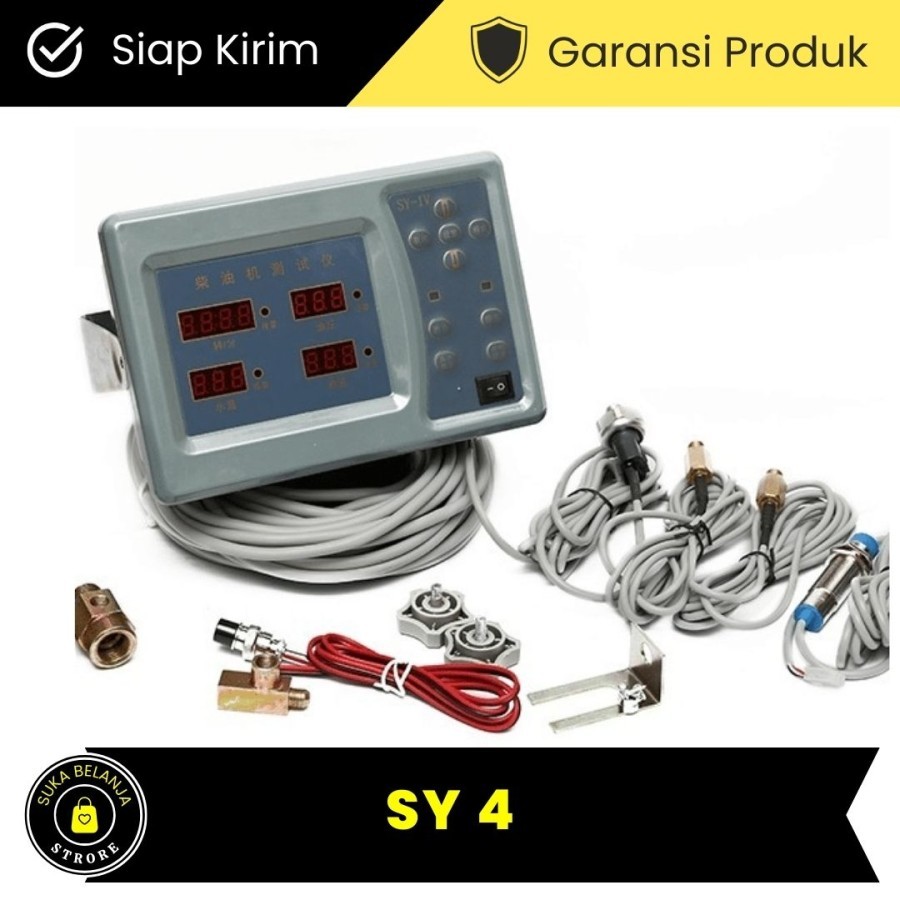 Jual INDIKATOR MESIN DIESEL KAPAL DENGAN ALARM MODEL SY-4 monitor ...