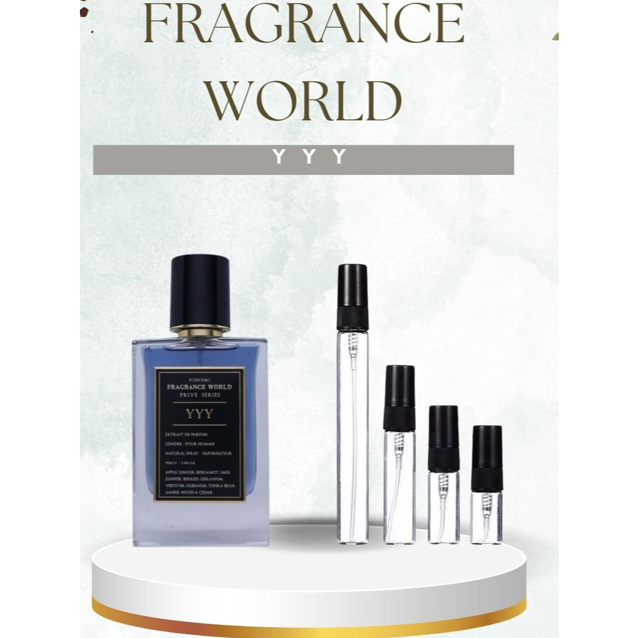 Jual Fragrance World FW YYY Extrait de Parfum for Men Decant | Shopee ...