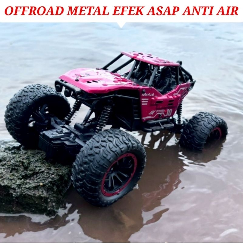Jual MOBIL REMOTE CONTROL ANTI AIR OFFROAD EFEK ASAP BODY METAL UPGRADE ...