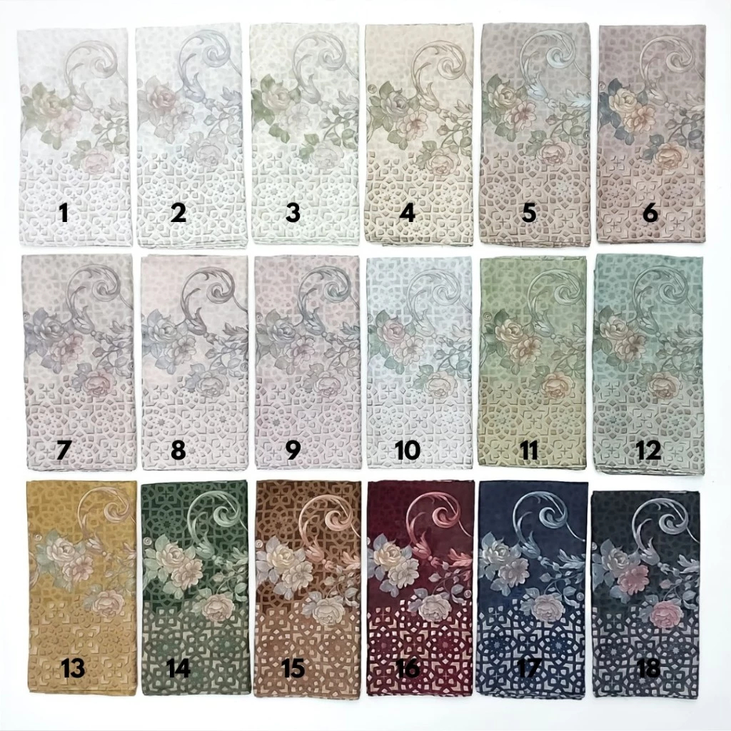 Jual MERYEM Series Miss Color Voile Scarf Ultrafine Polyspun - Hijab ...