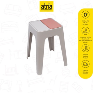 Jual Atria Kursi Stool Nano DZ-618 37x37x47Cm | Shopee Indonesia