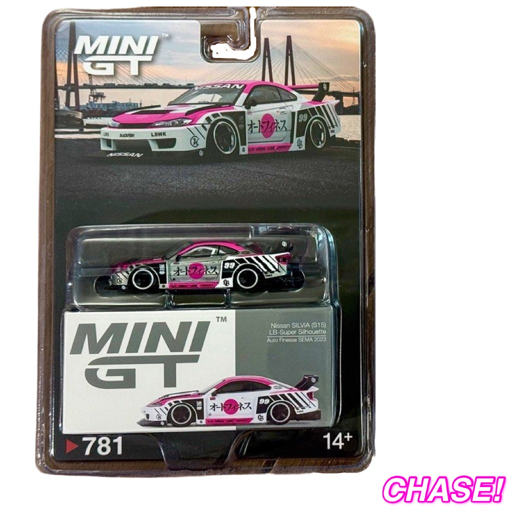 Jual MINI GT 781 BLISTER CHASE Nissan LB-Super Silhouette S15 SILVIA ...