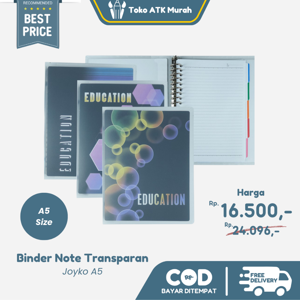 Jual Binder Note A5 Joyko / Loose Leaf Binder 26 Ring | Shopee Indonesia