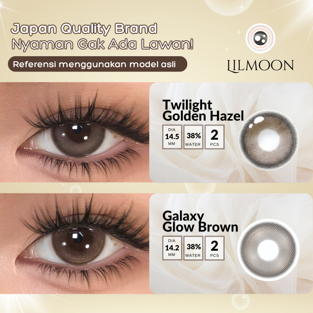 Jual [Ashanty Approved] Lilmoon Softlens Kualitas Jepang softlens minus ...