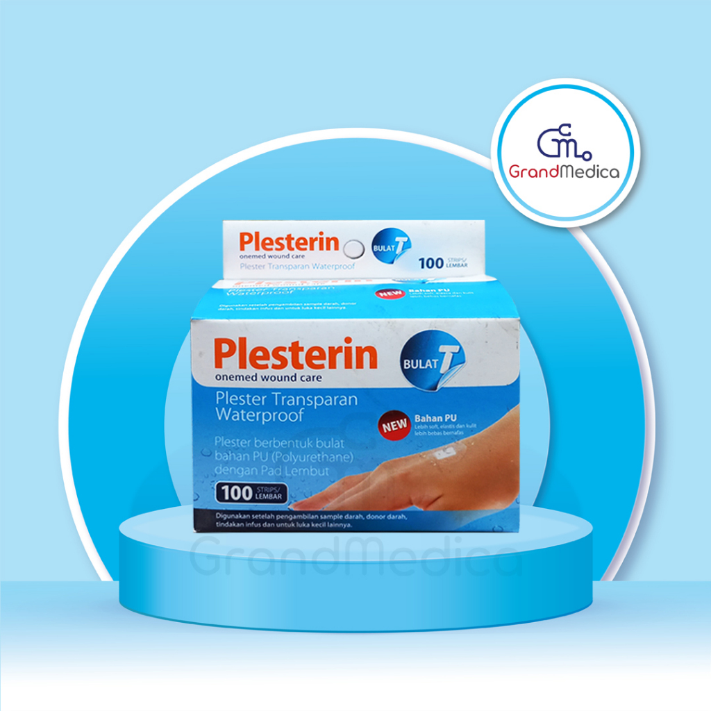 Jual Plesterin Bulat T Transparan ONEMED - Box isi 100 pcs | Shopee ...
