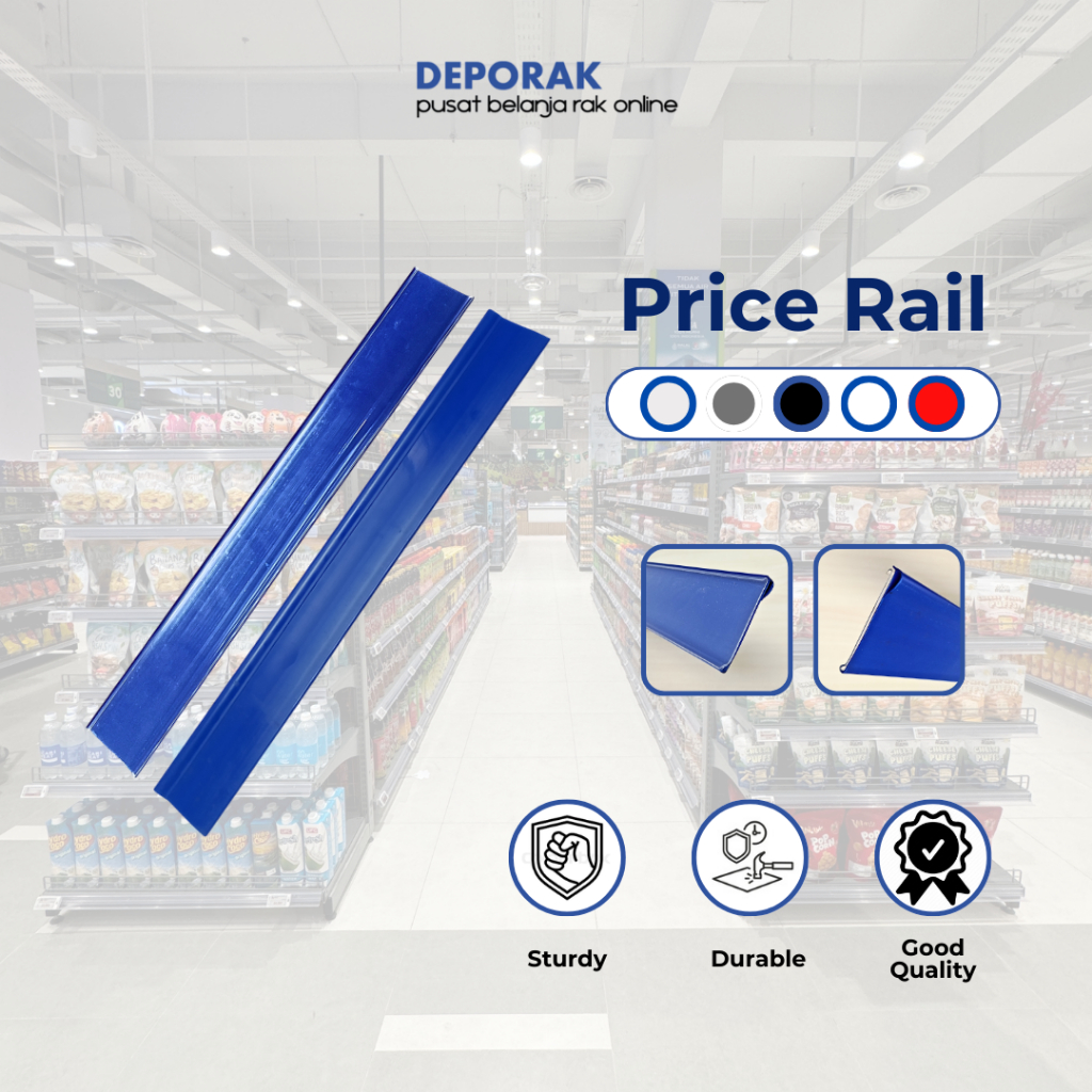 Jual Price Rail / Price Tag / Label Harga Supermarket / List Harga UT-3 ...