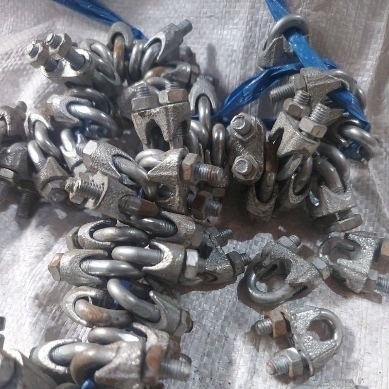 Jual Klem Sling M8 Kuku Macan M8 Wire Clip M8 | Shopee Indonesia