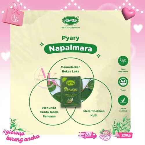 Jual Sabun PYARY NALPAMARA [BPOM] Original Herbal Soap / Sabun Wajah ...